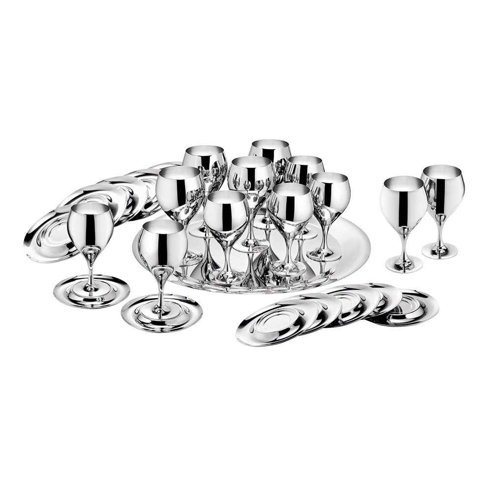 SET PRINCE INOX 6 PCS FOR WINE, NEW - Zepter Shop